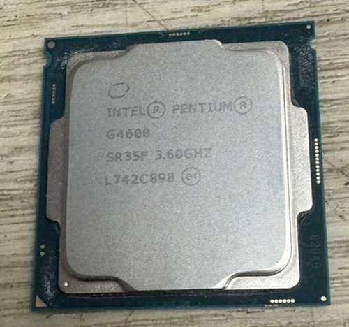 Процессор intel pentium g 4600