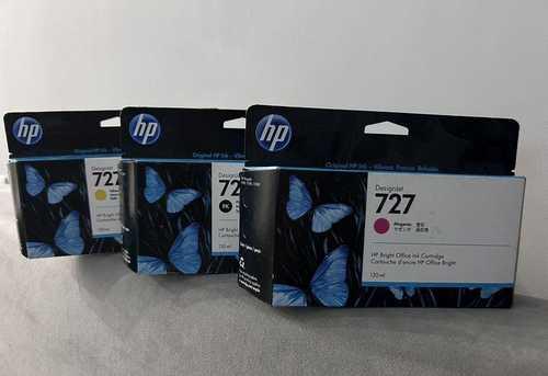 Картриджи hp 727