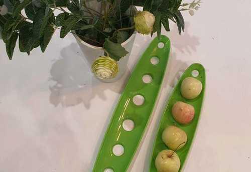 Посуда вазы для фруктов комплект 2 шт