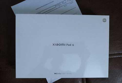 Новый планшет Xiaomi pad 6 6/128