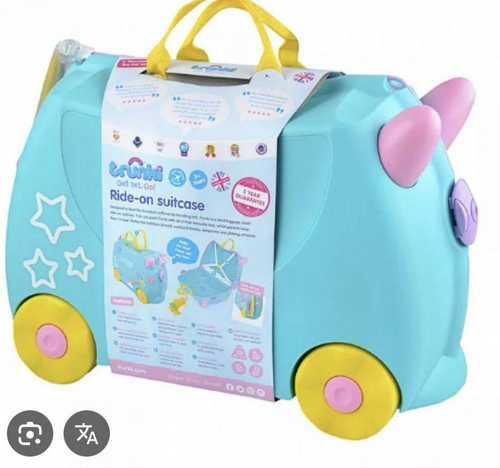 Детский чемодан trunki