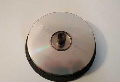 CD-RW диски VS 700мб 80мин 4-12х