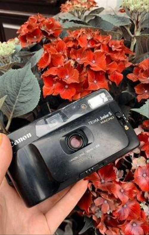 Пленочный фотоаппарат Canon Prima Junior S macro