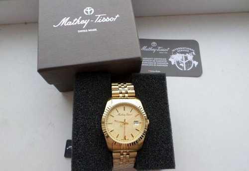 Нов. мужские часы Mathey-Tissot Quartz Swiss Madе