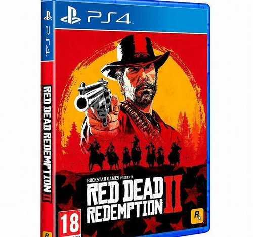 Red Dead Redemption 2 ps4 диск