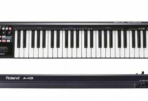 Roland A-49 BK миди-клавиатура 49 клавиш