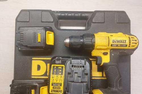 Дрель-шуруповерт dewalt DCD 771 ks (дд)