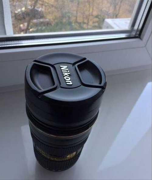 Кружка-объектив Nikon