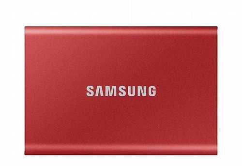 Samsung T7 500Gb USB 3.2 MU-PC500R/WW Metallic Red