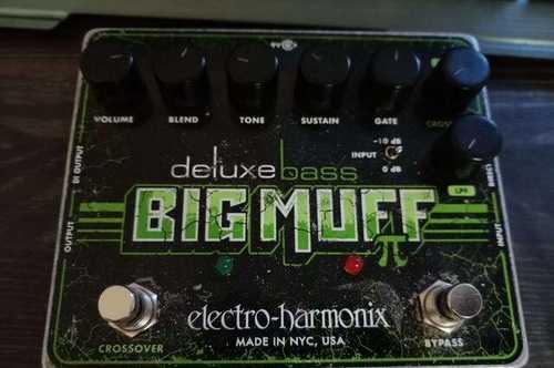 Гитарная басовая педаль EHX big muff Bass deluxe