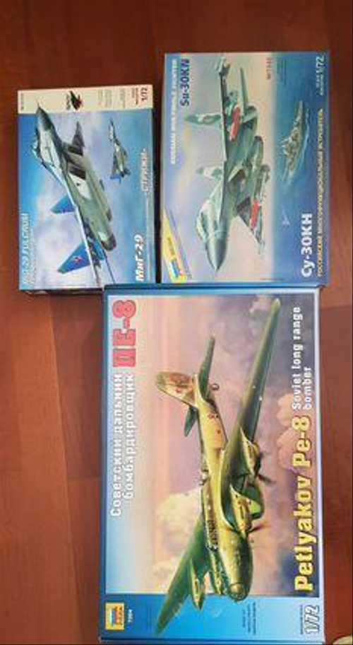 Сборные модели самолетов 1 72