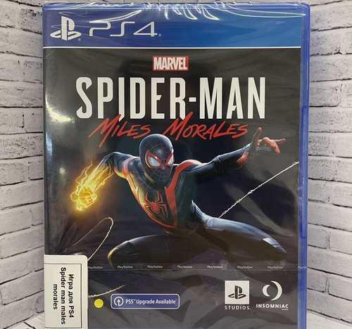 Игра для PS4 Spider-Man Males Morales