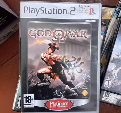 Диск лицензионный для Sony ps2 God of war