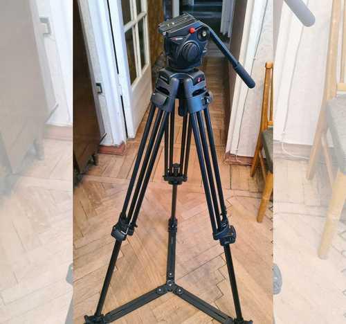 Штатив Manfrotto 525 mvb с головой 501 hdv