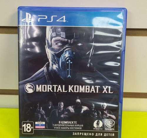 Диск для PlayStation 4 mortal kombat