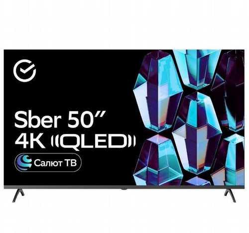 Ultra HD (4K) qled телевизор 50" Sber SDX-50UQ5235