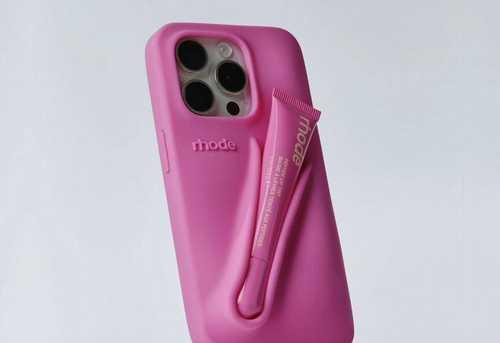 Чехол Rhode Summer Lip Case Shortcake iPhone 15