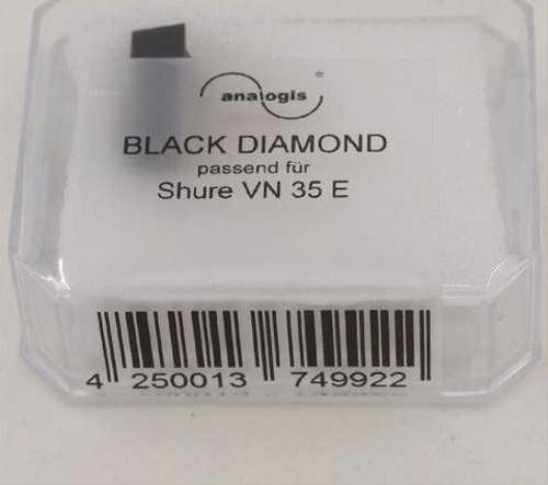 Вставка Analogis Black Diamond для Shure V15 III