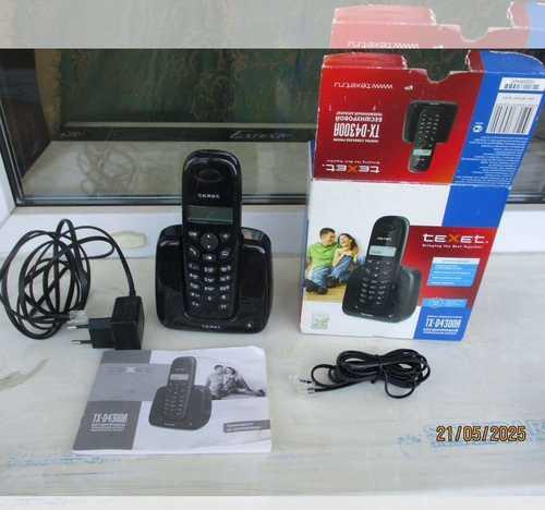 Беспроводной телефон Texet TX-D4300A
