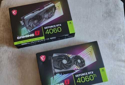 MSI RTX 4060 Ti gaming X 8G новая