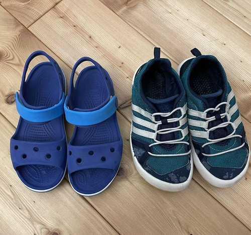 Adidas Crocs комплектом 30-31