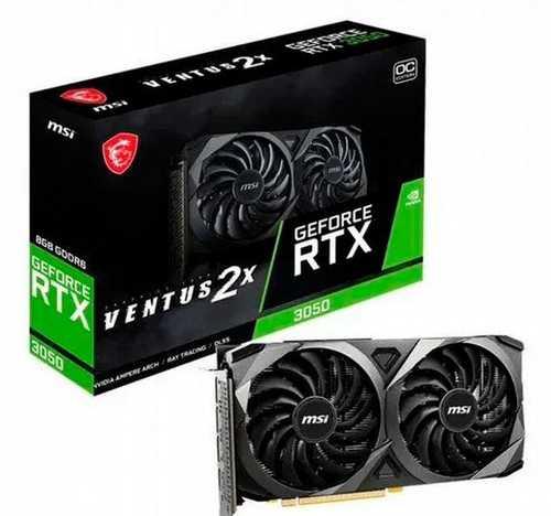 MSI Видеокарта GeForce RTX 3050 8 гб (GeForce RTX