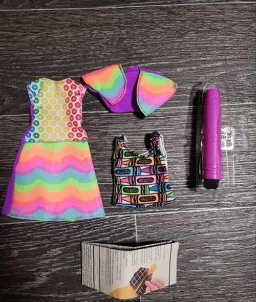 Набор одежды для Барби/ Barbie Crayola