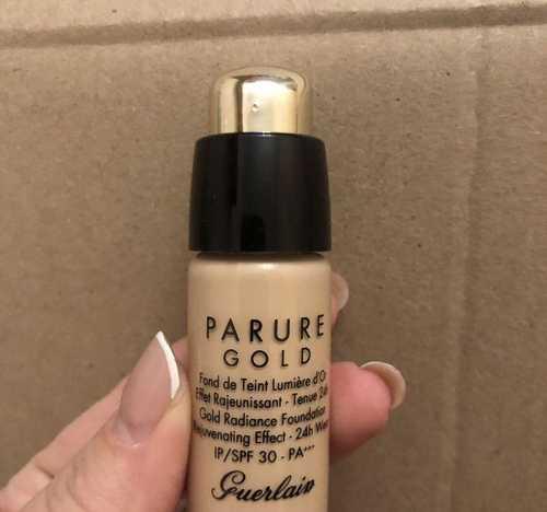 Guerlain parure gold 15 мл тональный крем