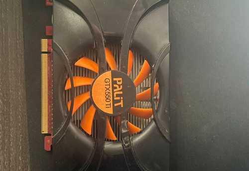 Видеокарта Palit GeForce GTX 550 Ti 1Gb