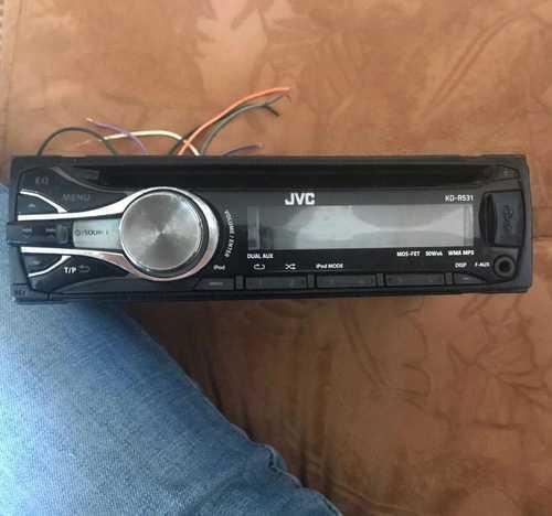 Магнитола 1 din jvc