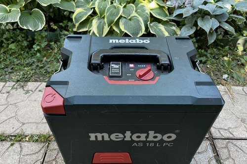 Аккумуляторный пылесос metabo AS 18 L PC