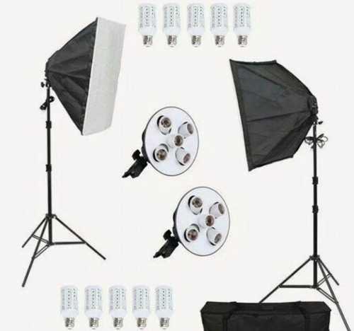 Софтбоксы Fotokvant LED-5 KIT