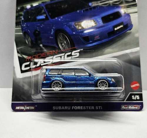 Hot wheels premium subaru forester sti