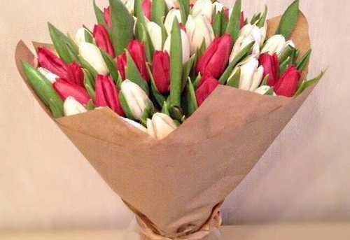 Цветы тюльпаны к 8 марта доставка