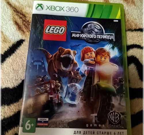 Лицензионный диск Lego Jurassic World для Xbox 360