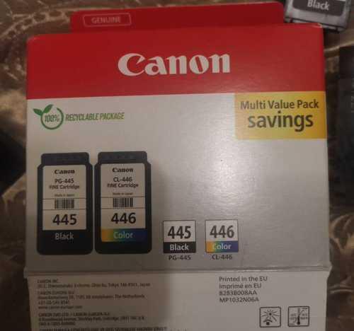 Катриджы Для Canon pg 445 CL 447