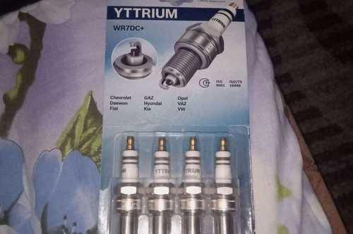 Свечи зажигания Yttrium WR7DC+