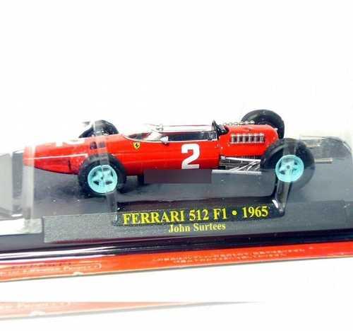 Ferrari 512 №2 1965 Surtees F1 formula 1:43 Yu-Ra