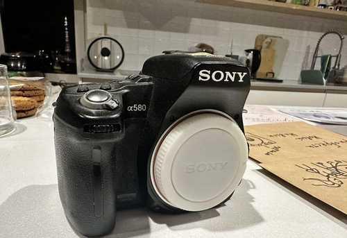Фотоаппарат Sony Alpha dslr-A580 body