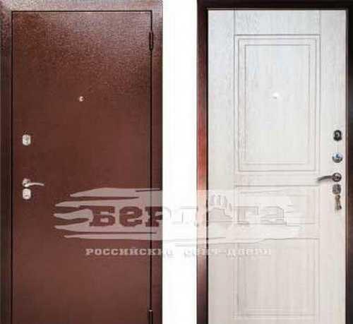 Дверь входная Берлога эк-70 Белый ясень