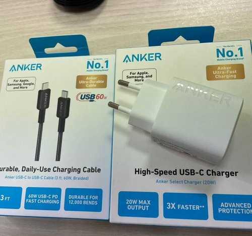 Зарядное устройство Anker 312 USB-Type С 20 Вт