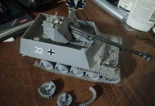 Сборная модель немецкого танка