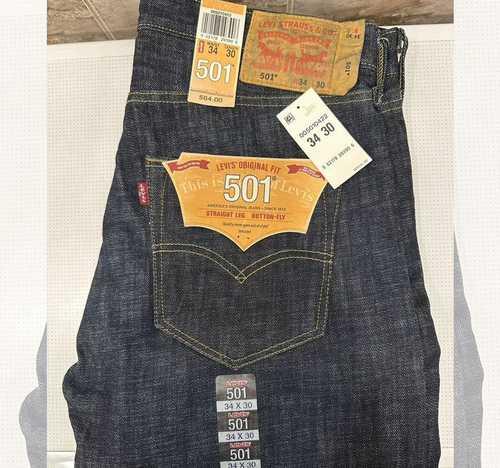 Мужские джинсы Levis 501 W34 L30 оригинал