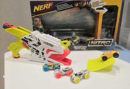 Пусковой бластер nerf nitro