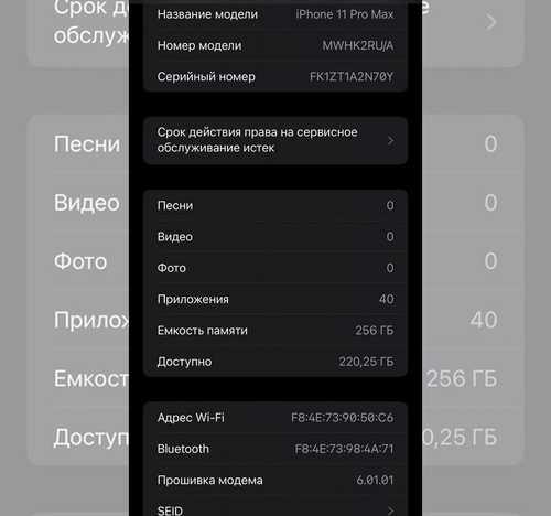 iPhone 11 Pro Max, 256 ГБ