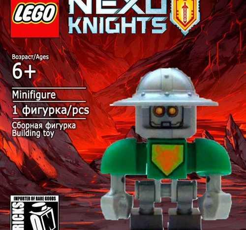 Lego nexo knights минифигурка Аарон бот nex029