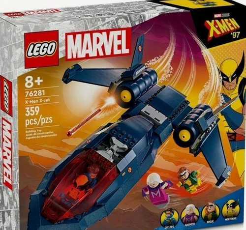 Lego Marvel 76281 Истребитель X-Jet Людей Икс