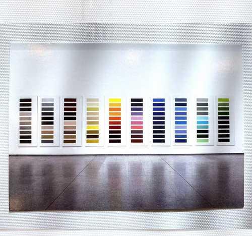 Открытка из музея К20 Дюссельдорф Gerhard Richter