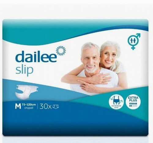 Подгузники для взрослых Dailee Slip, размер М