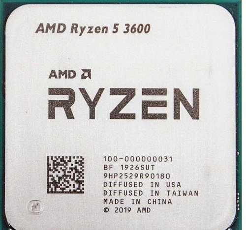 Процессор amd ryzen 5 3600 am4